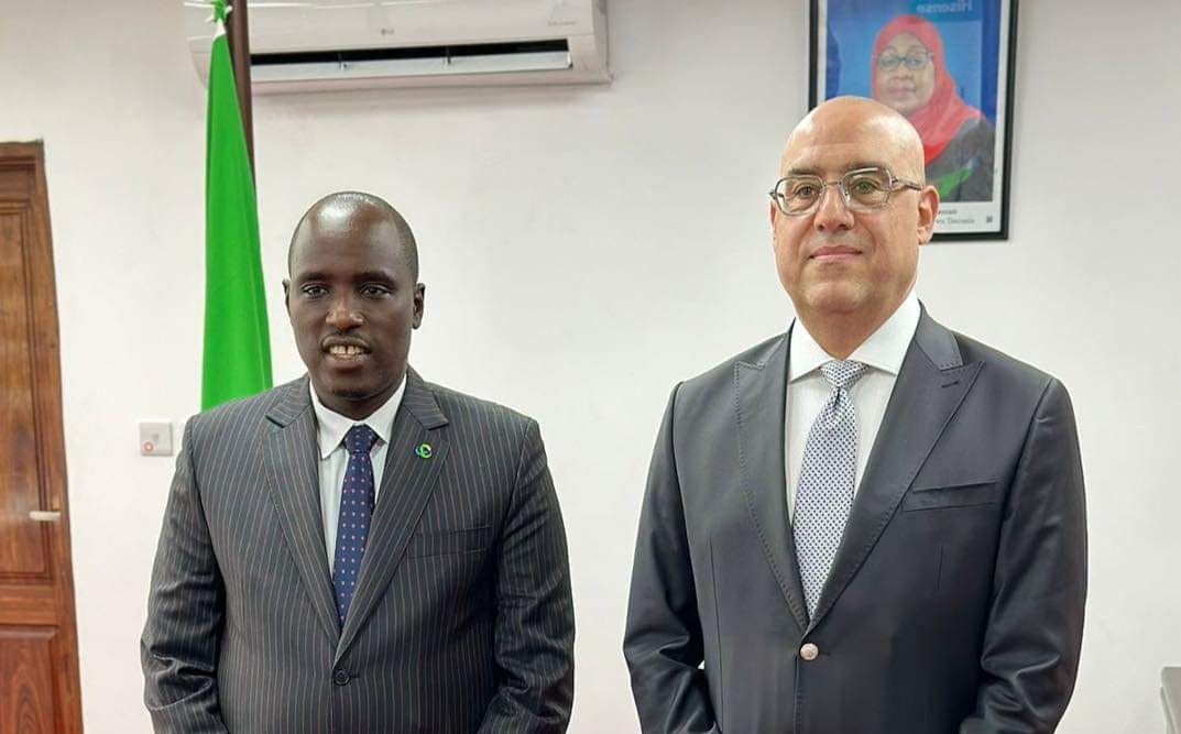 El-Gazzar, Tanzanian Deputy PM Monitor Progress of Julius Nyerere Dam ...