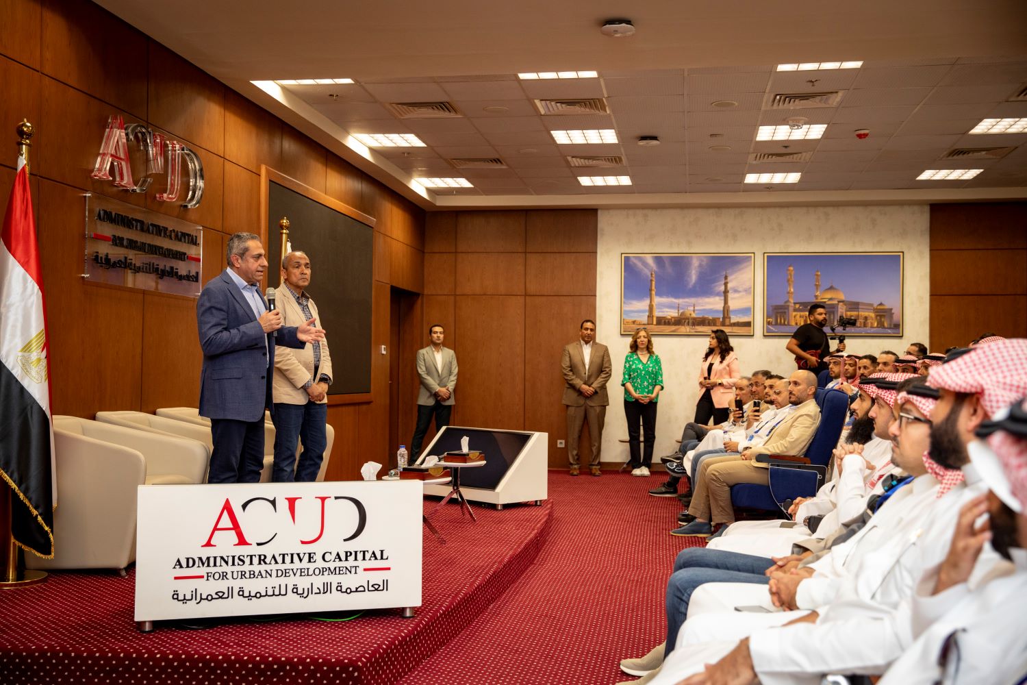 Saudi Delegation Tours Egypt’s New Capital with ACUD Chairman | INVEST-GATE