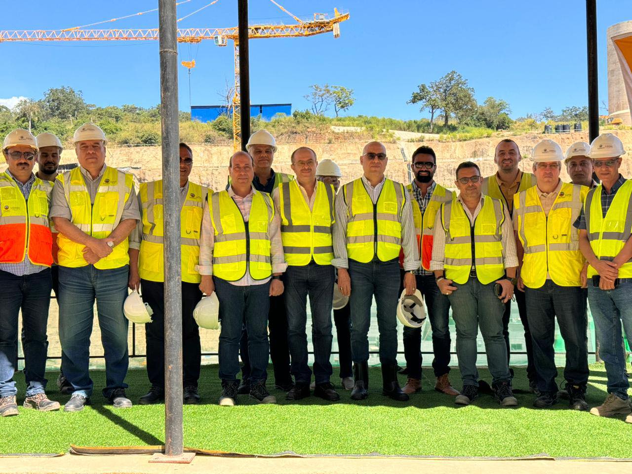 Egyptian Minister Inspects Progress of Julius Nyerere Hydroelectric Dam ...