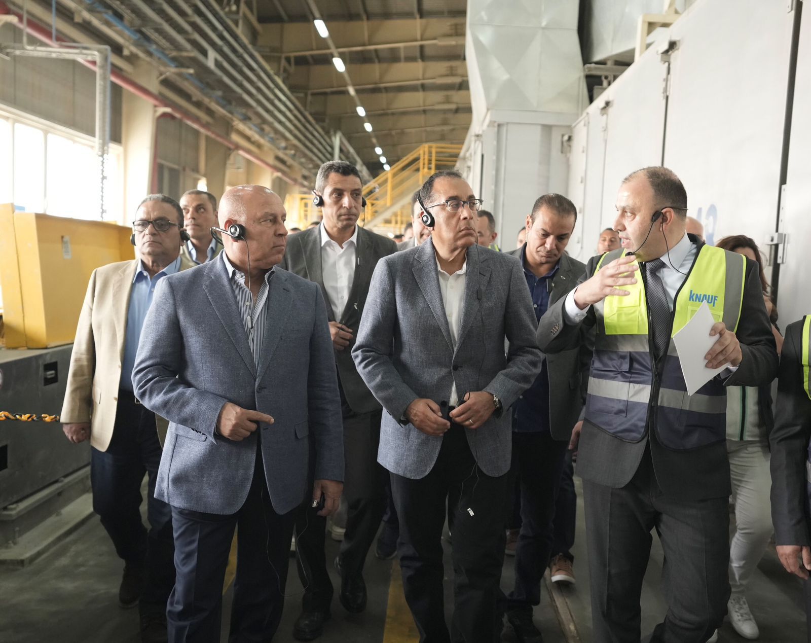 PM Madbouly Tours Knauf Egypt’s Gypsum Board Plant in Suez | INVEST-GATE