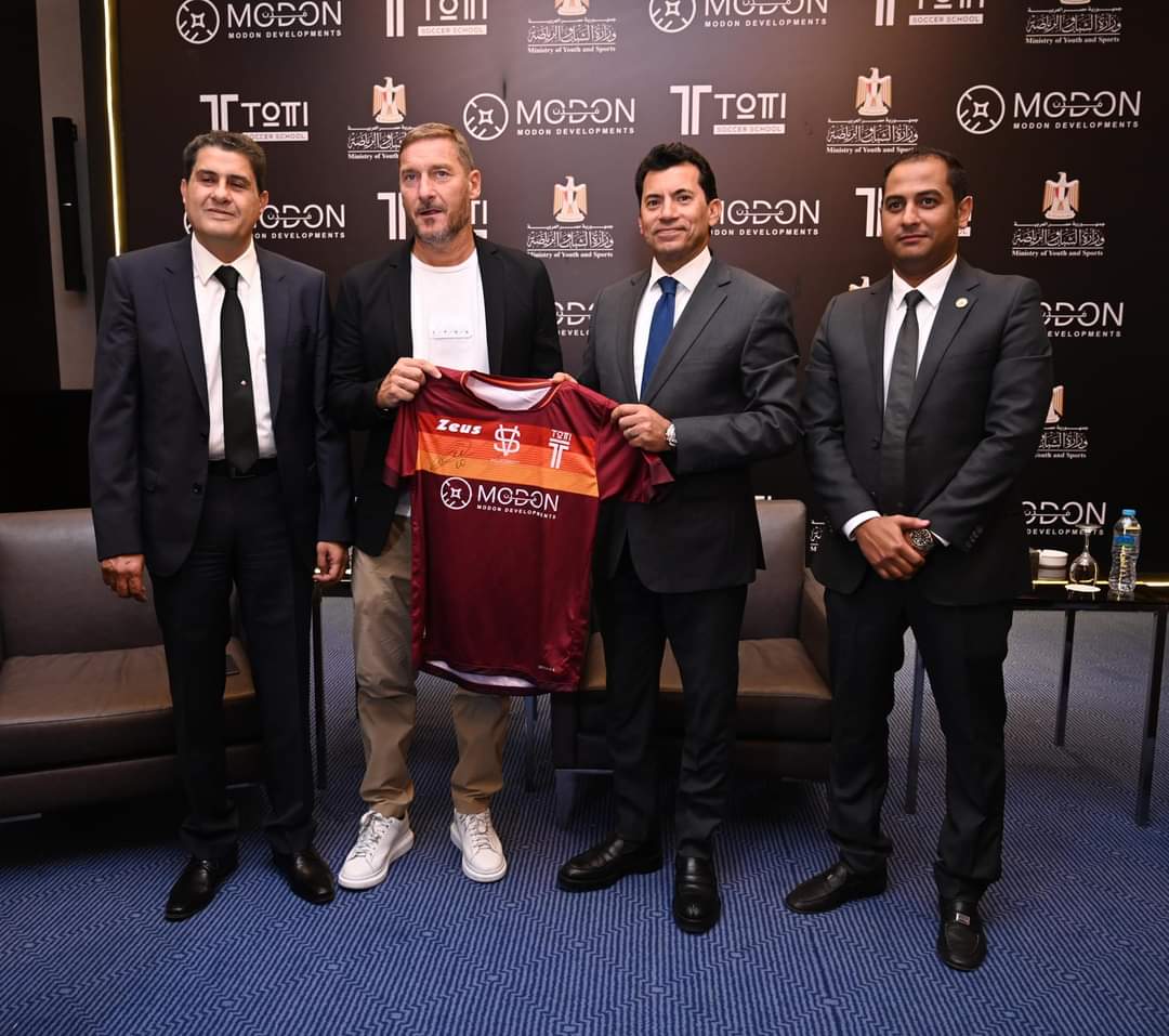 MODON Developments Partners with Football Legend Francesco Totti to ...