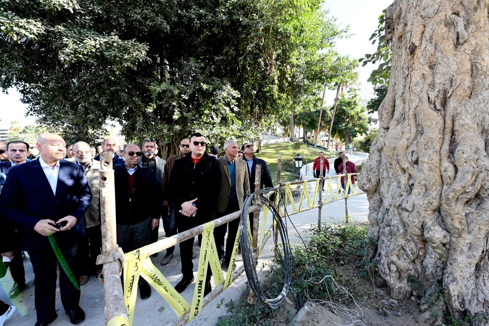 Housing Minister Inspects Projects: Azbakeya Garden Renovation, Maspero ...
