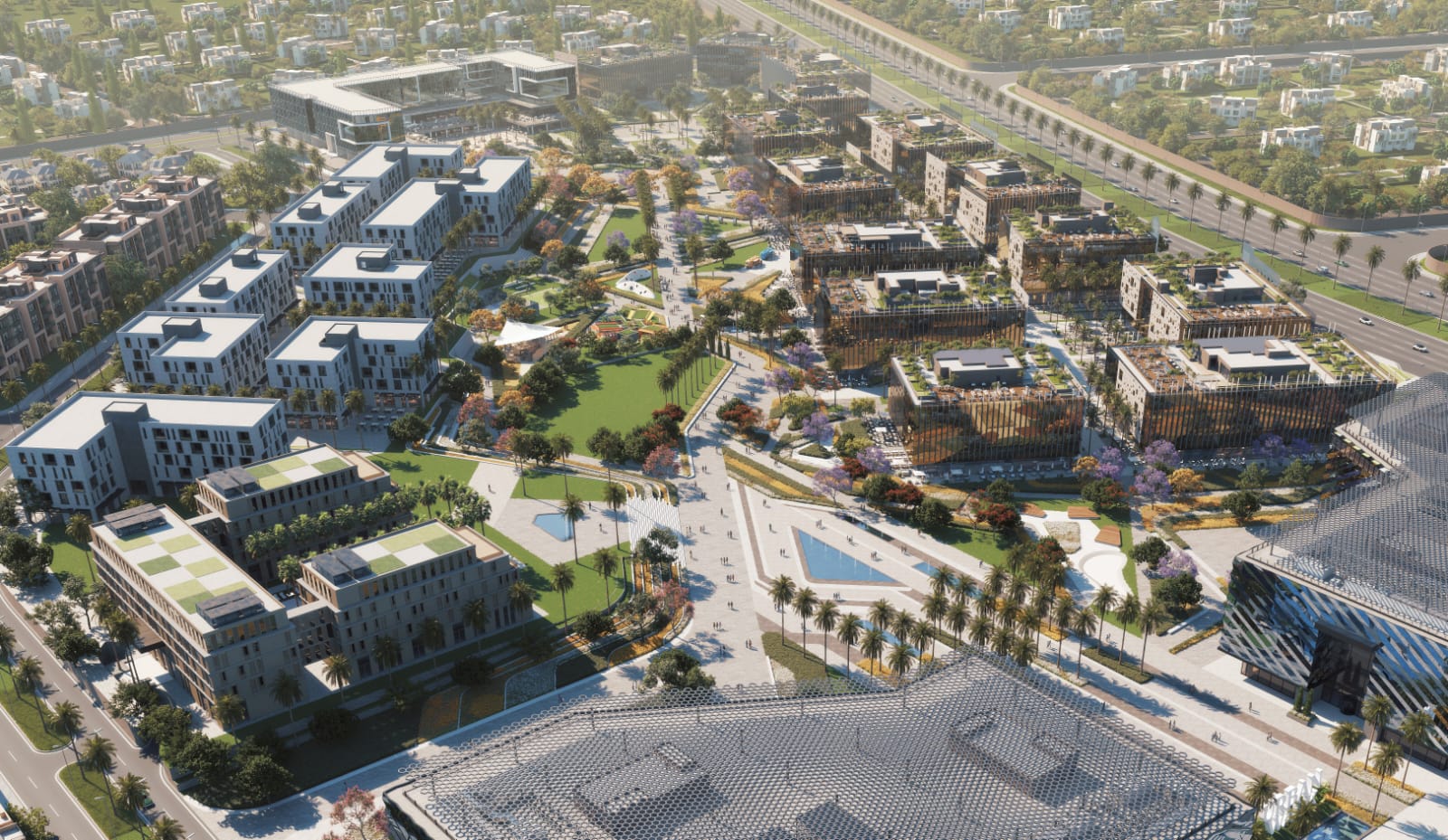 Urban Business Lane: A Transformative Commercial Hub in New Cairo ...