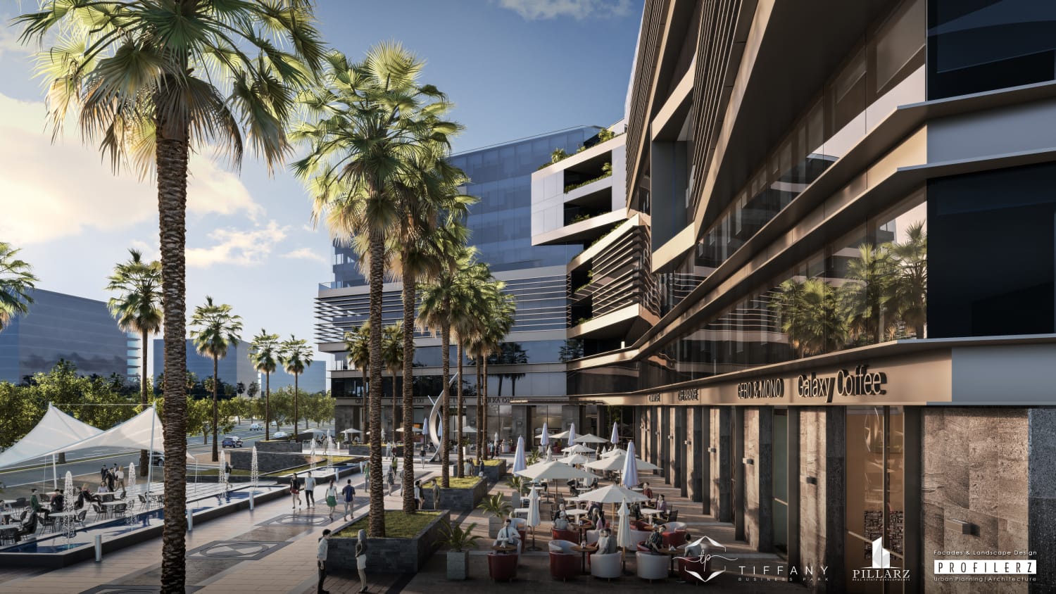 Pillarz Developments, Crystal Properties Launches Tiffany Business Park in NAC with EGP 2 bn ...