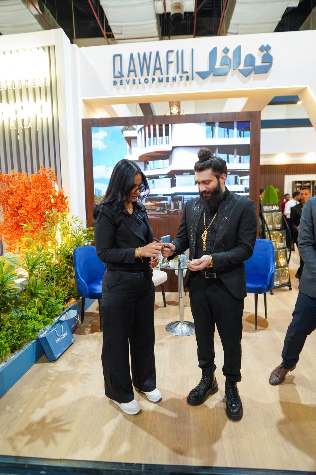 Qawafil Real Estate Development Hosts Artist Chris El Masry at Cityscape Egypt 2025 | INVEST-GATE