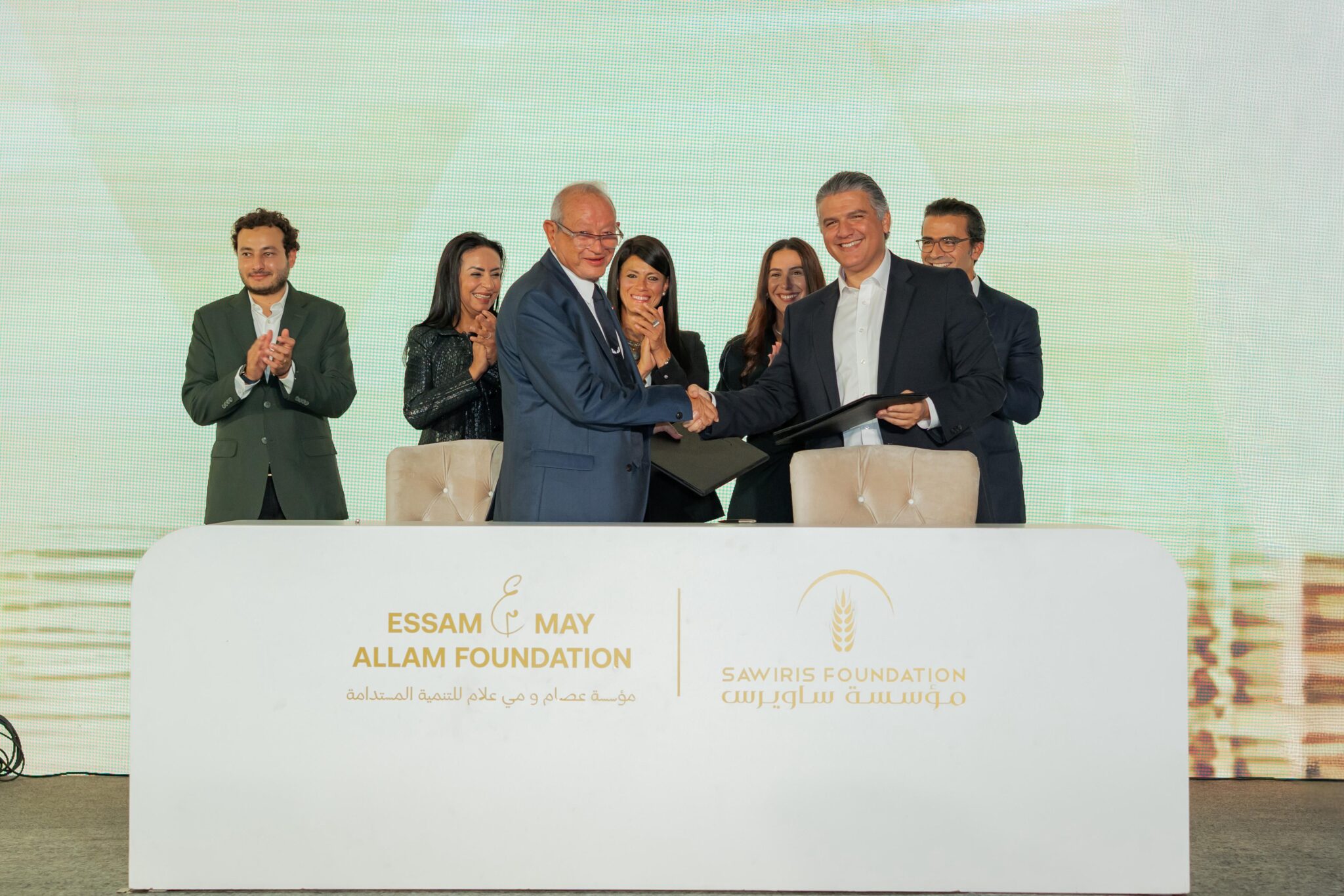 A Historic Partnership for Change: Sawiris Foundation and Essam & May Allam Foundation Commit ...